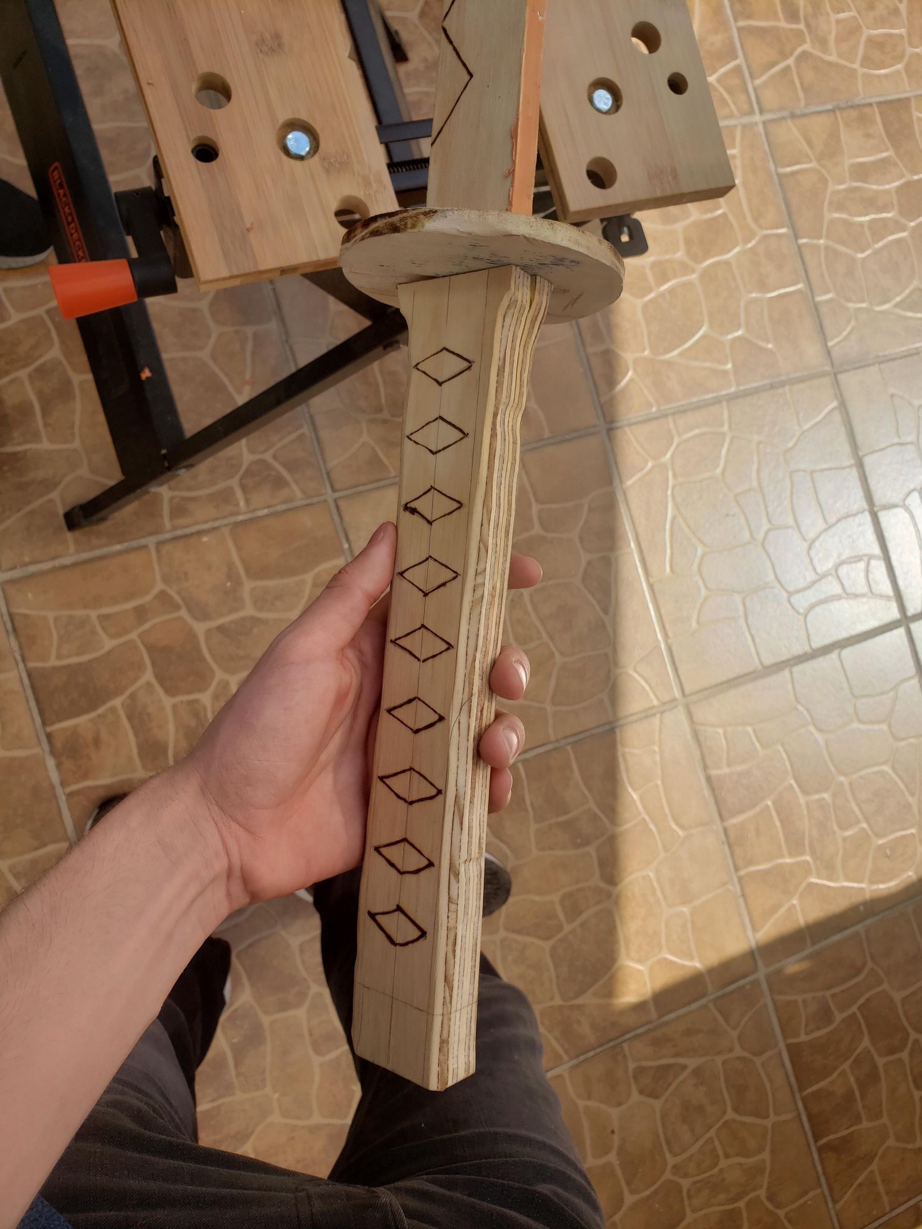 Wooden Katana : 9 Steps - Instructables