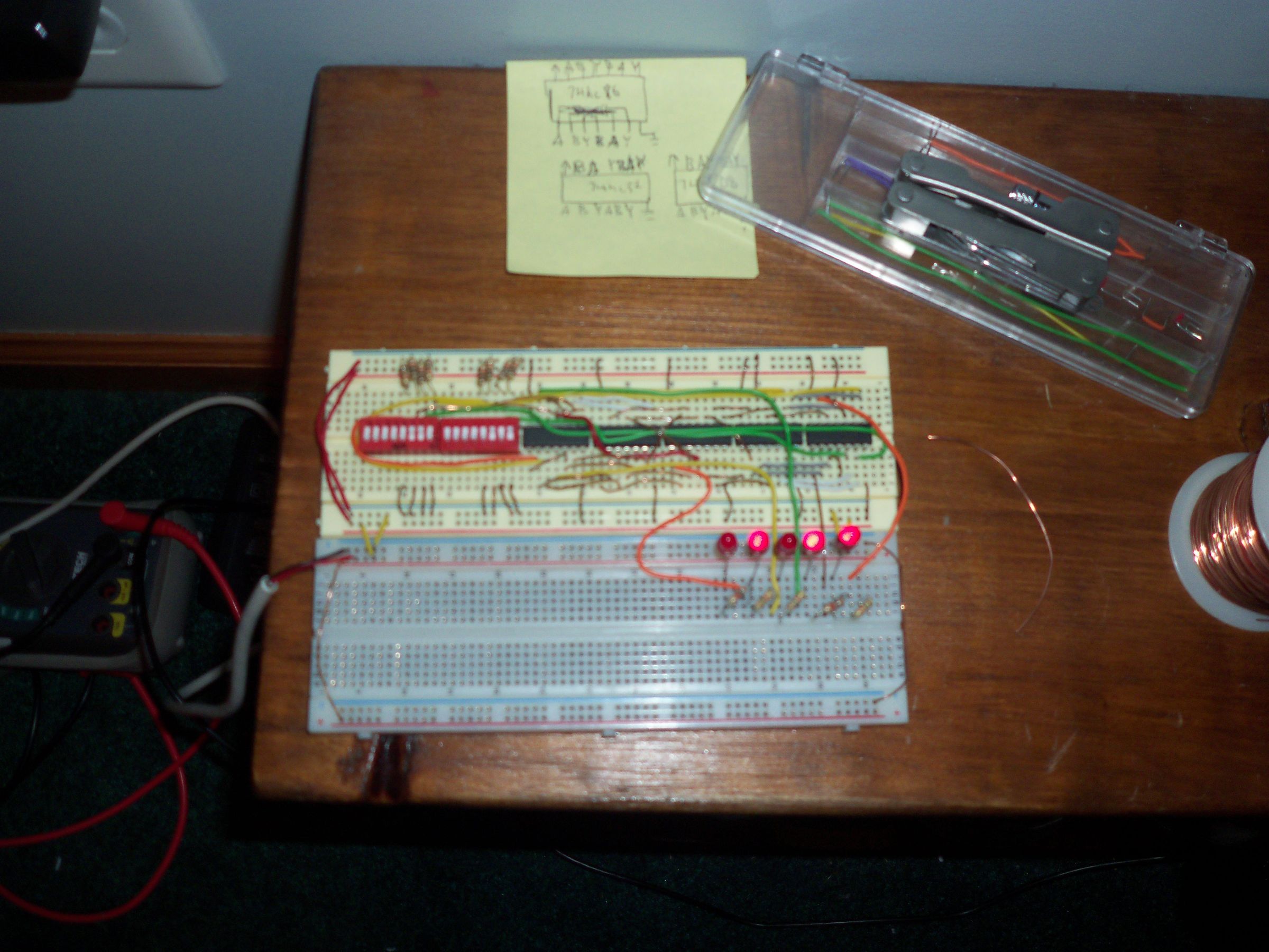 4 Bit Binary Calculator : 7 Steps - Instructables