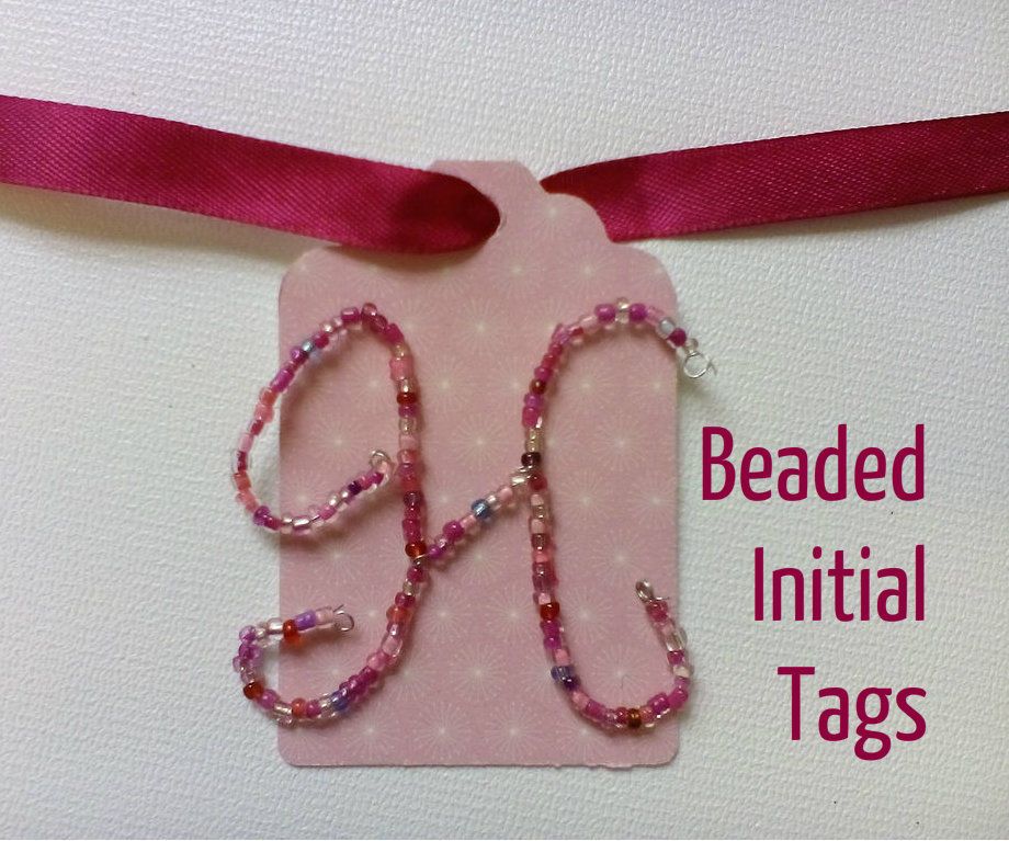 Beaded Initial Tags : 7 Steps (with Pictures) - Instructables