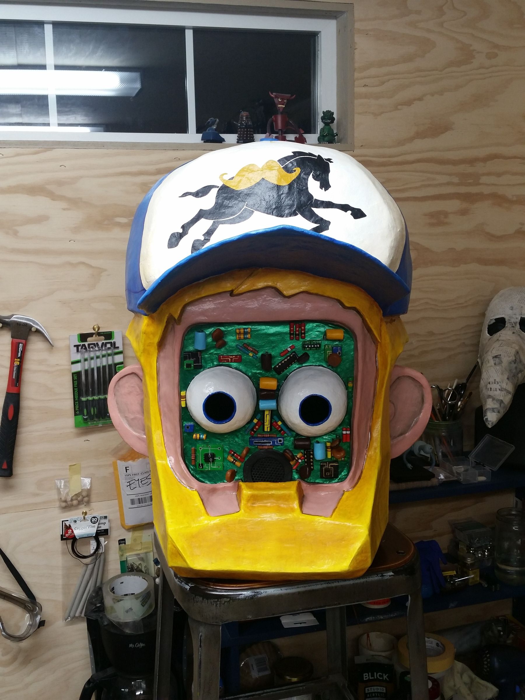 Robot Redneck Mask : 10 Steps (with Pictures) - Instructables