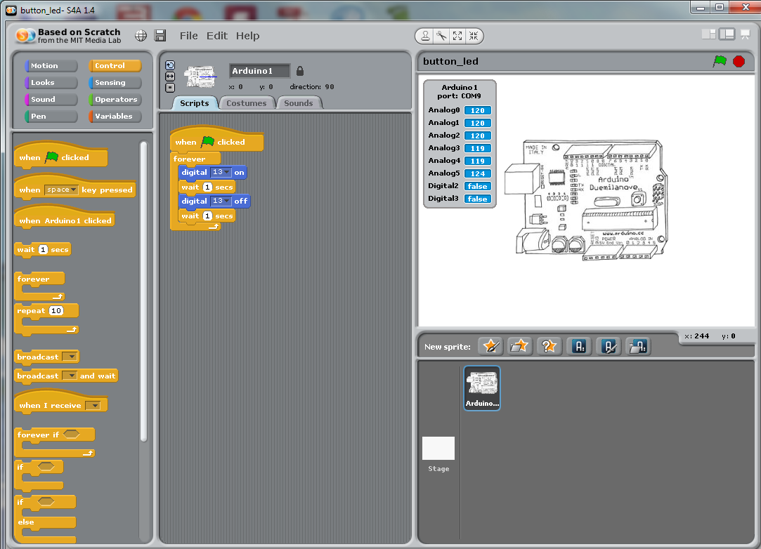 A Gentle Introduction to Arduino for Scratch Users : 5 Steps ...