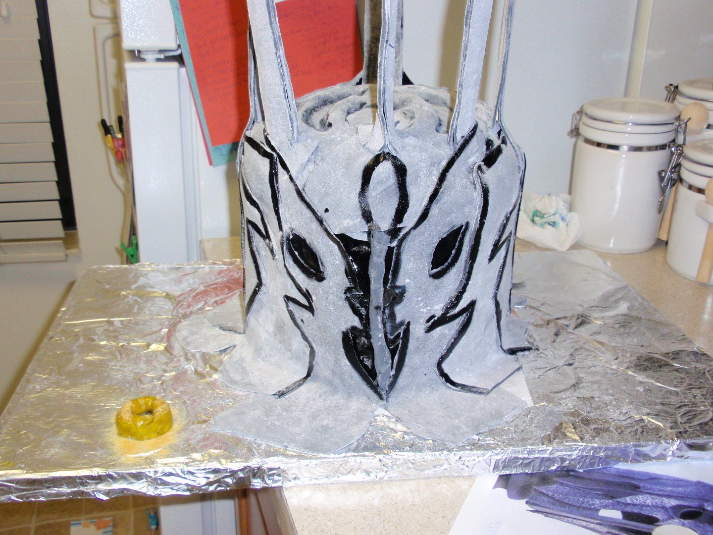 Lord Sauron's Helmet Cake - One Cake to Rule Them All! : 5 Steps (with ...