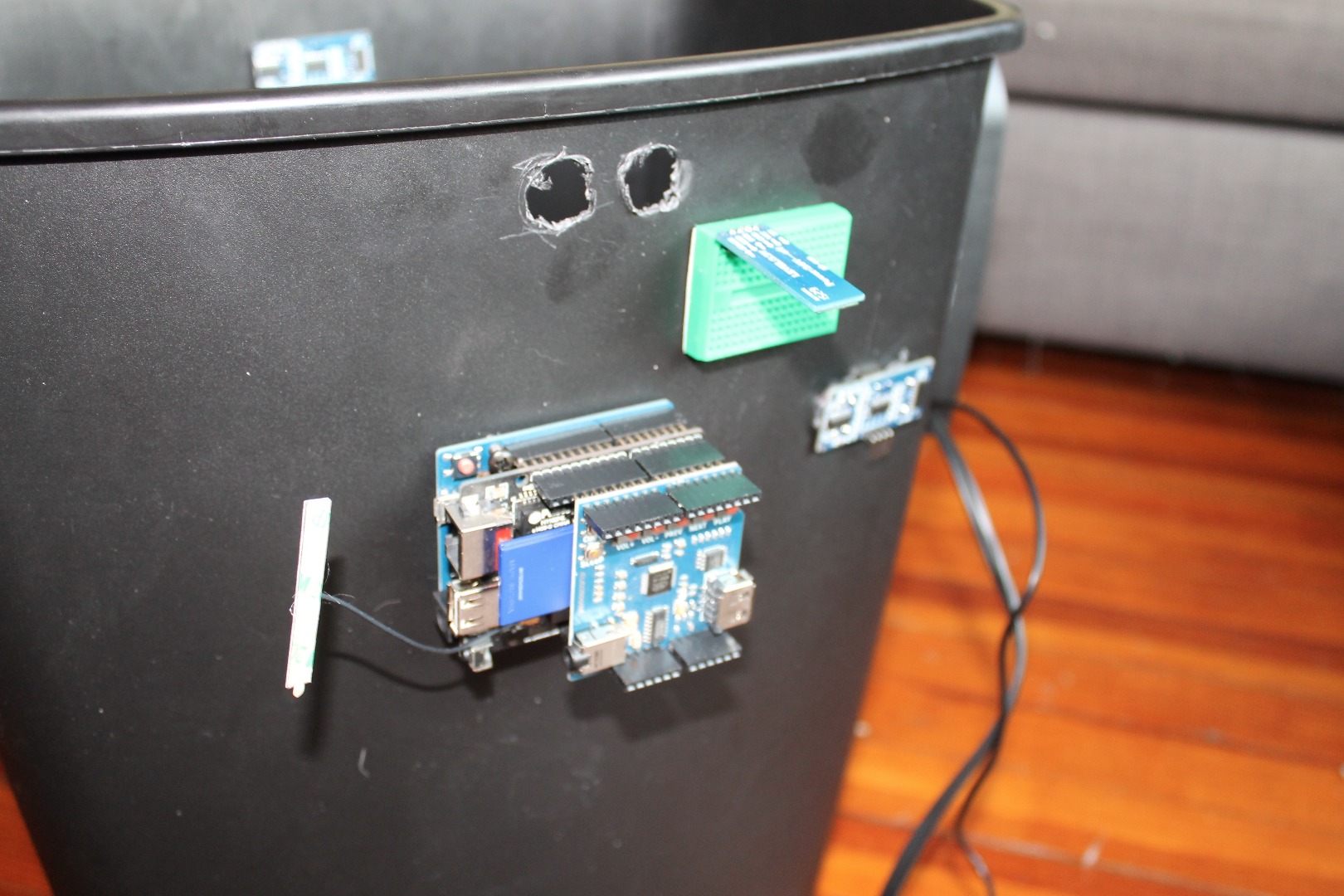 OpenTrashCan: a Smart Internet Connected Trash Can That Talks : 9 Steps ...