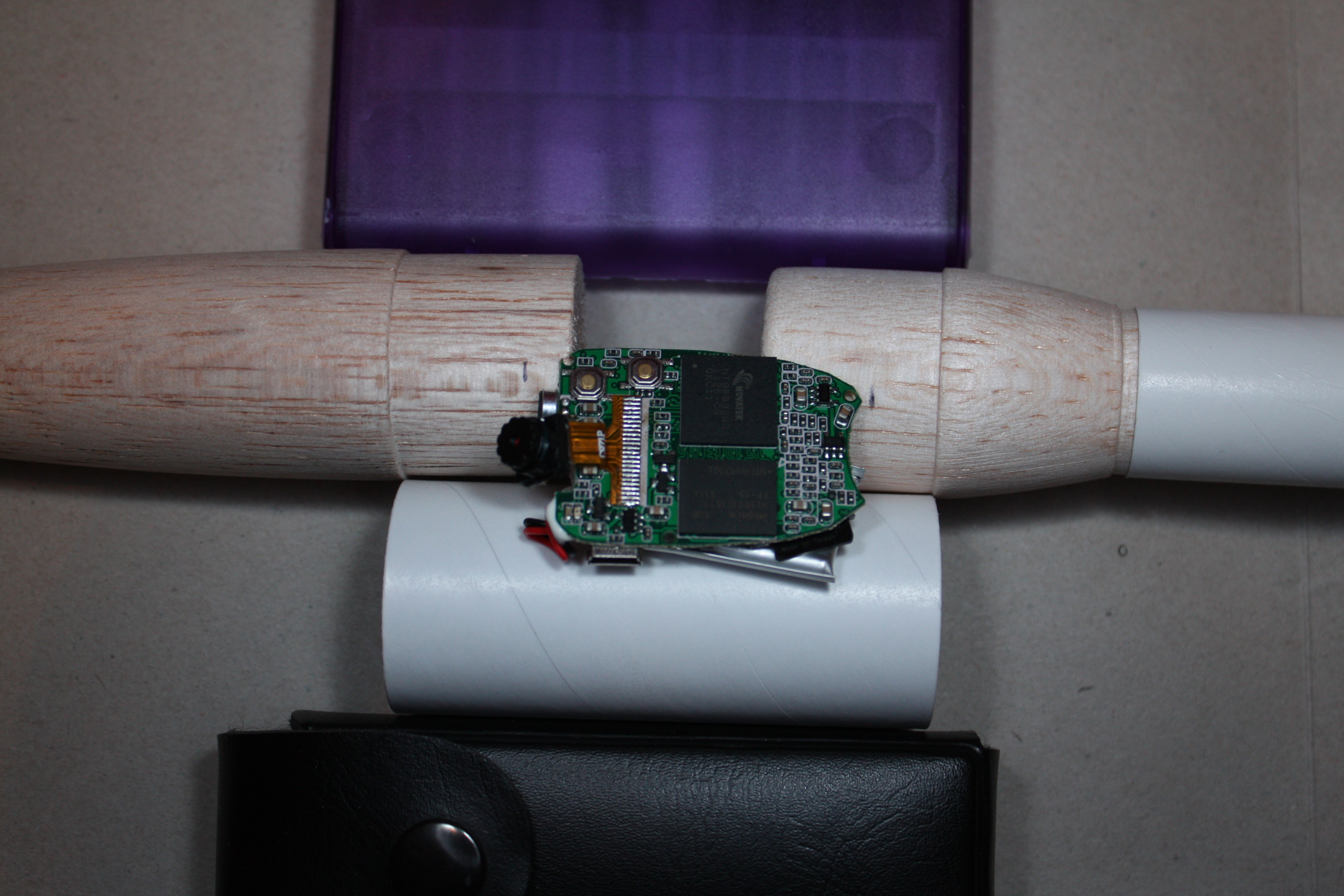 Model Rocket With Horizontal HD Video Keychain Camera : 11 Steps (with ...