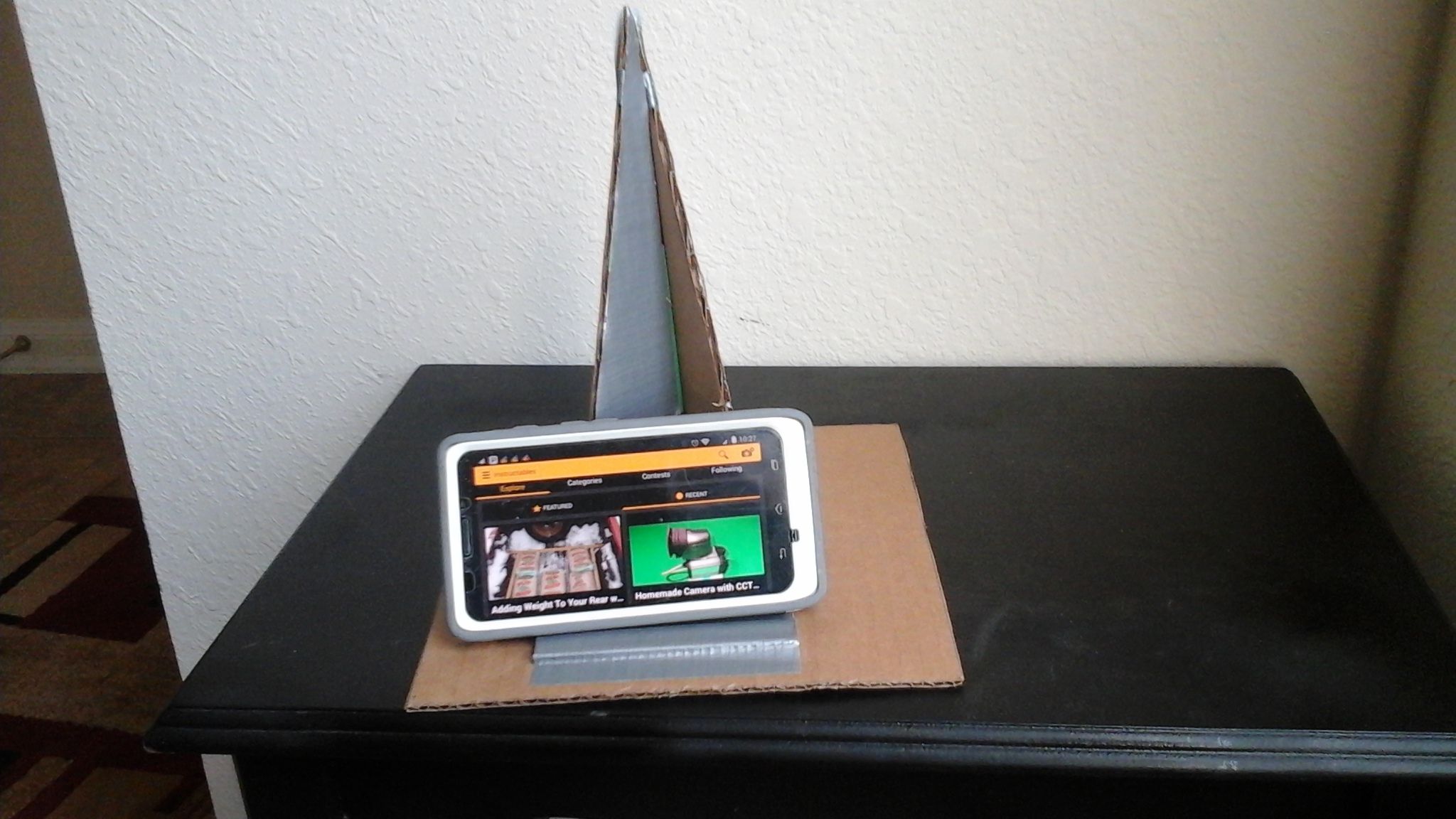 Multipurpose Cardboard Stand : 4 Steps (with Pictures) - Instructables