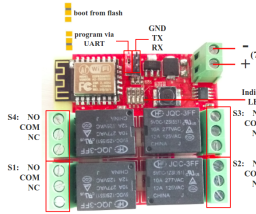 LinkNode R4: Arduino-compatible WiFi Relay Controller Powered by LinkSpriteIO : 4 Steps (with ...