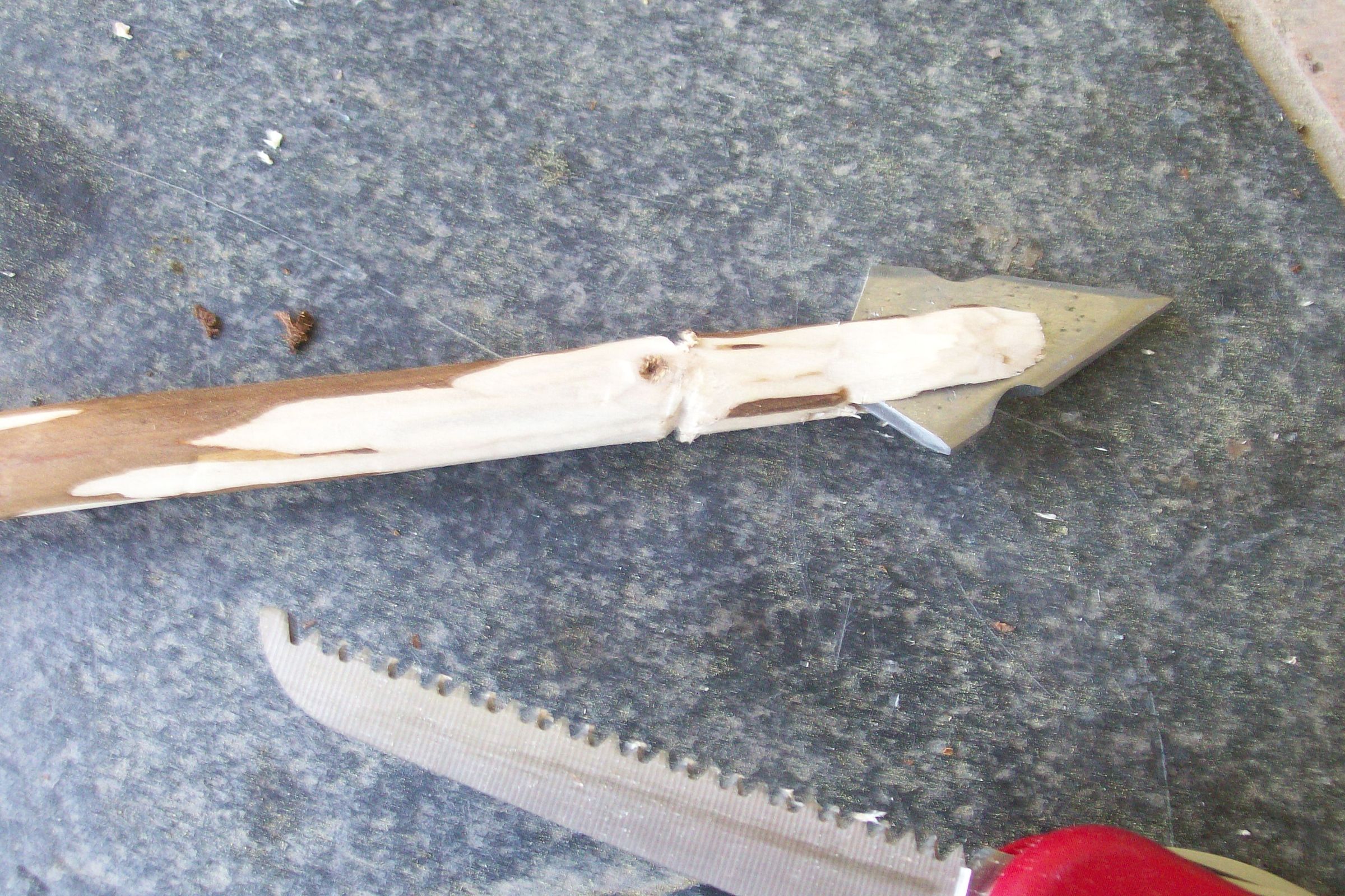 Emergency Survival Arrowhead Pendant and Making an Emergency Arrow : 15 ...