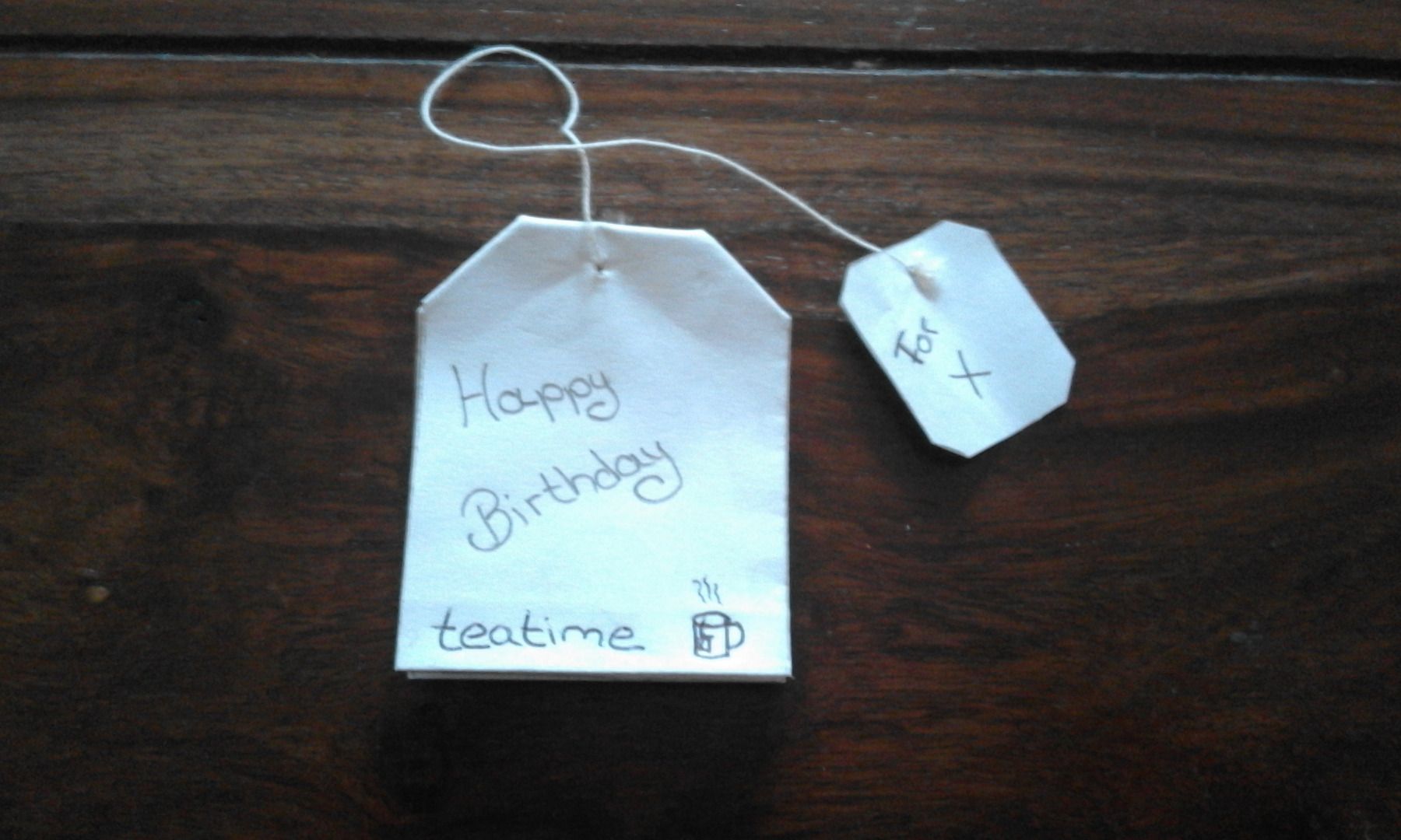 Teabag Gift Tag Card : 5 Steps (with Pictures) - Instructables