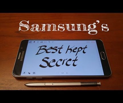 How to Master S Note on the Note 5 (Samsung's Best Kept Secret ...