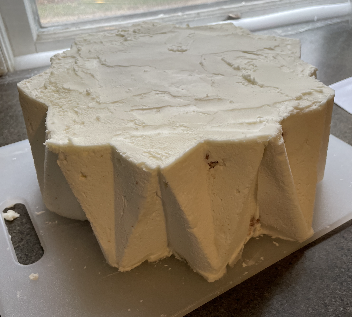 Origami Cake With Buttercream Frosting : 14 Steps (with Pictures ...