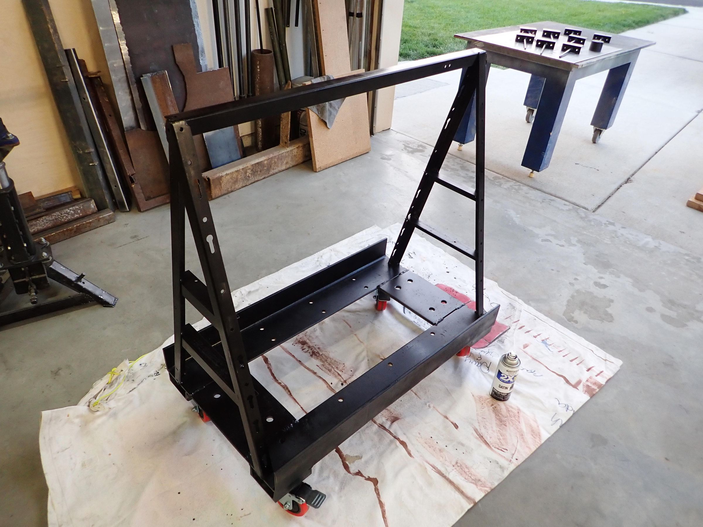 Metal A-Frame Storage Cart : 16 Steps (with Pictures) - Instructables
