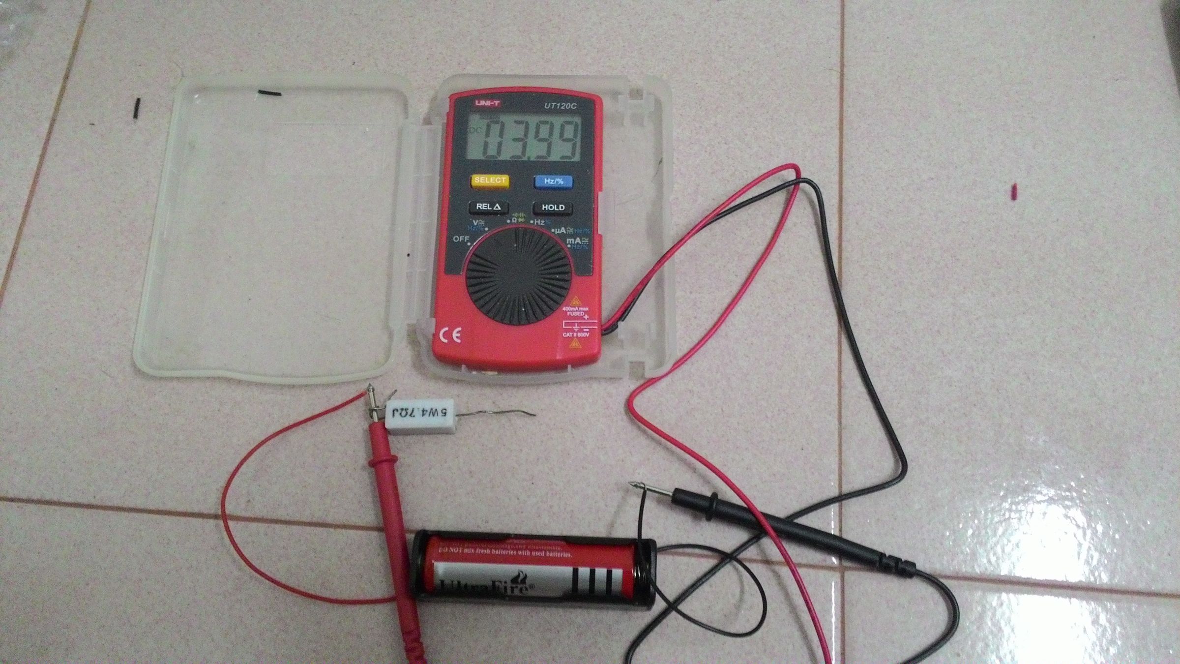 How to Measure the Internal Resistance of a Battery? : 4 Steps ...