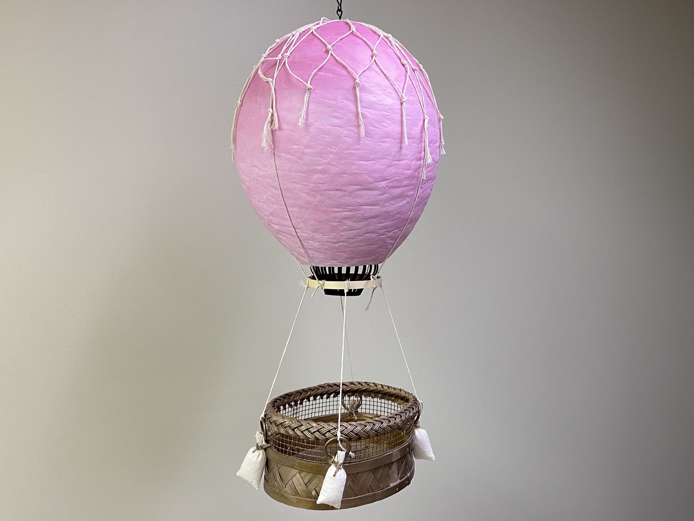 Hanging Hot Air Balloon Sculpture : 9 Steps (with Pictures) - Instructables