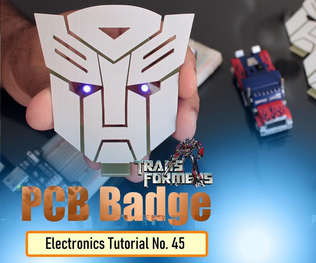 Transformers PCB BADGE : 10 Steps - Instructables