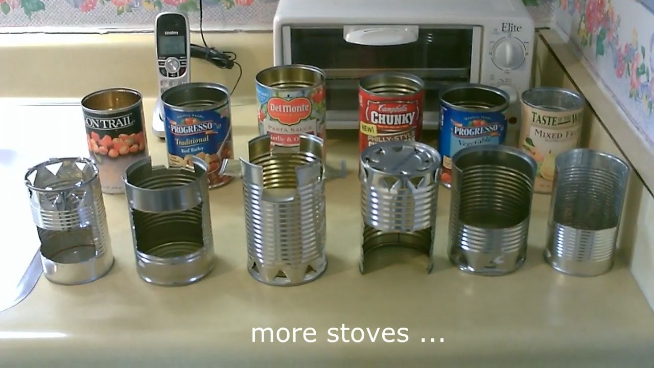 DIY Hobo Stove - the (Spaghetti Sauce Can) Cookstove : 9 Steps (with ...