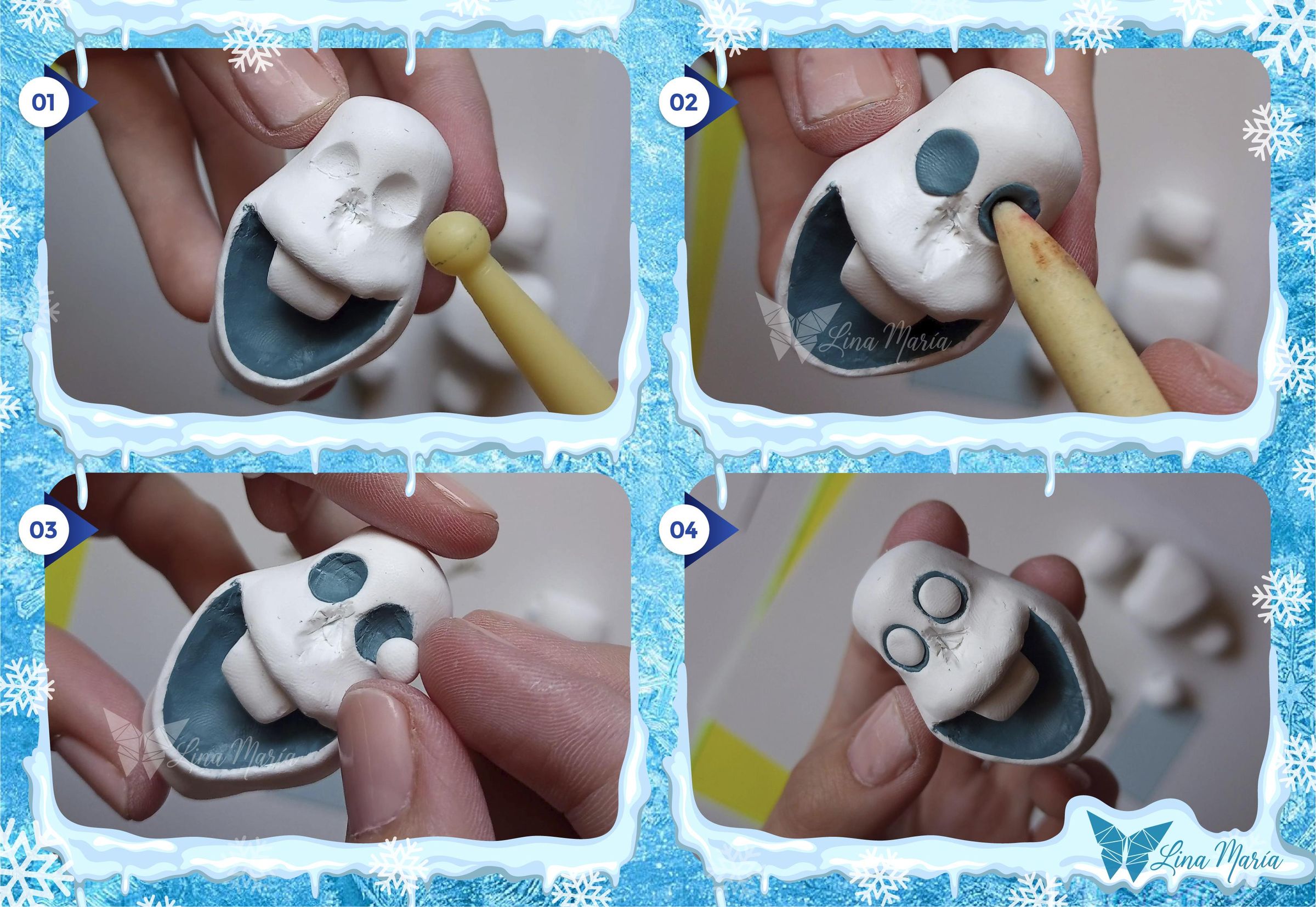 Melting OLAF - Push Puppet (FROZEN) : 21 Steps (with Pictures ...