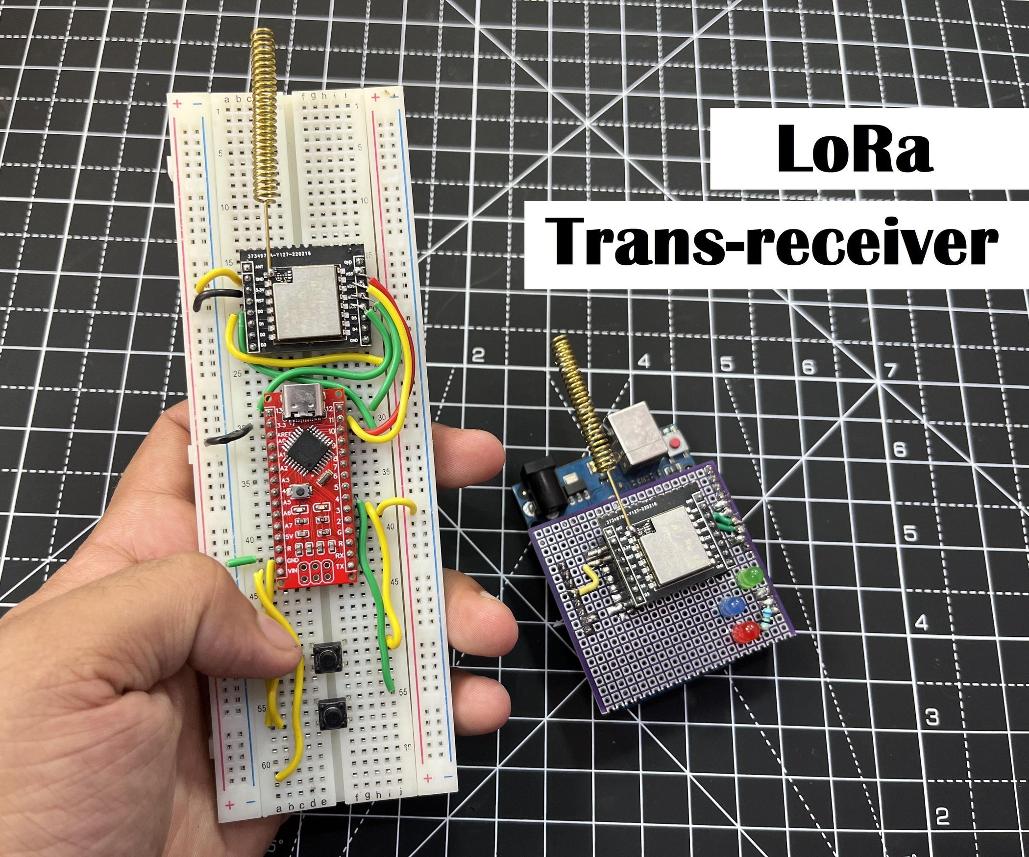 Lora Transmitter And Receiver Using Arduino 8 Steps Instructables 
