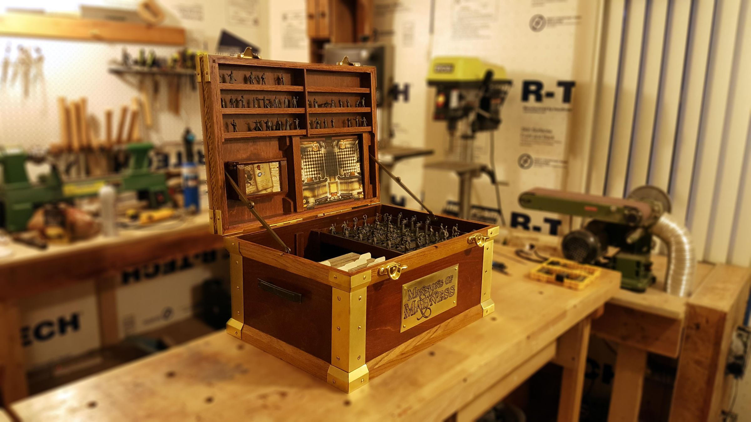 Chest of Madness - a Board Game Organizer : 3 Steps (with Pictures ...