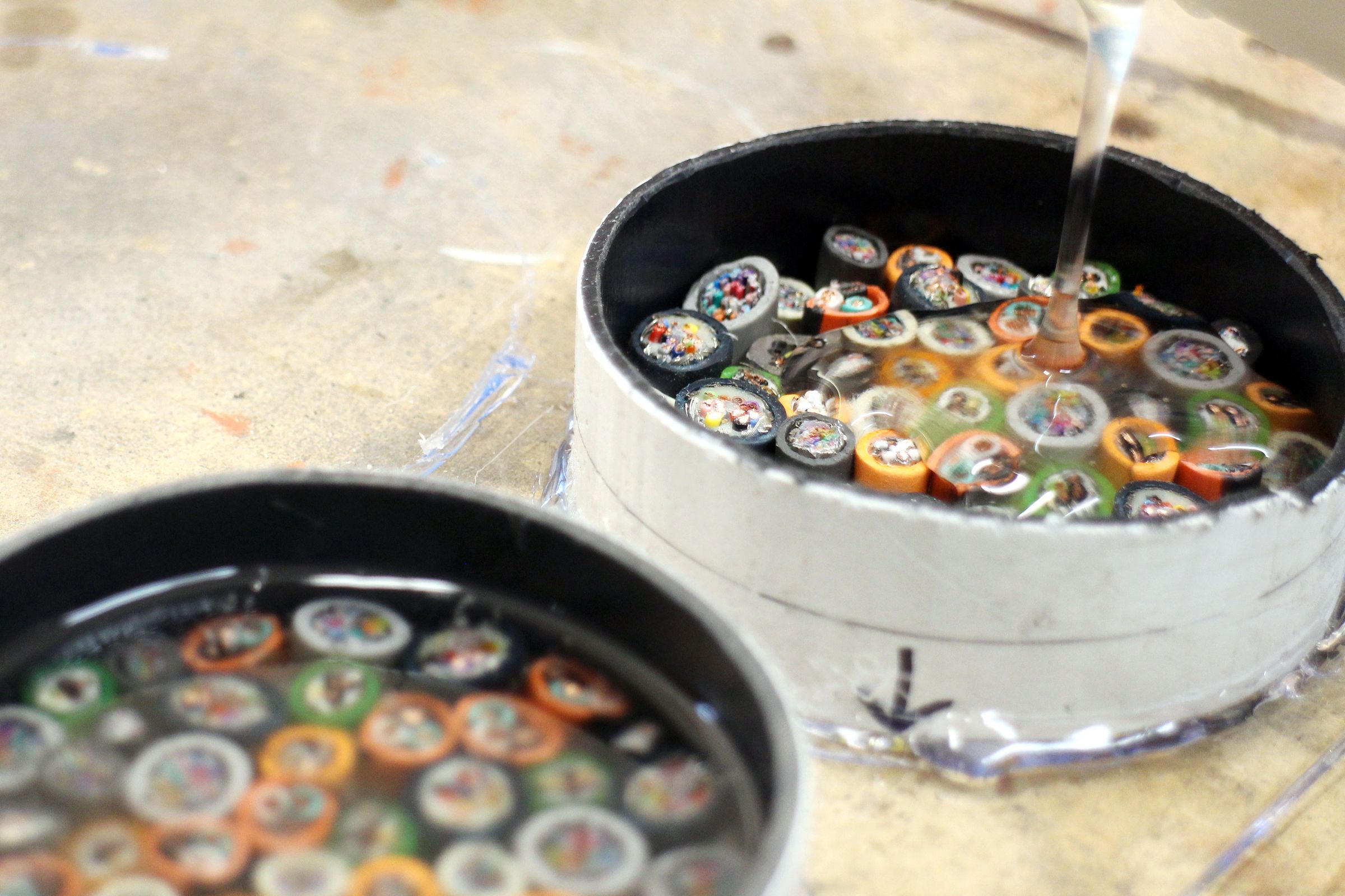 Sliced Cable Resin Coasters : 11 Steps (with Pictures) - Instructables