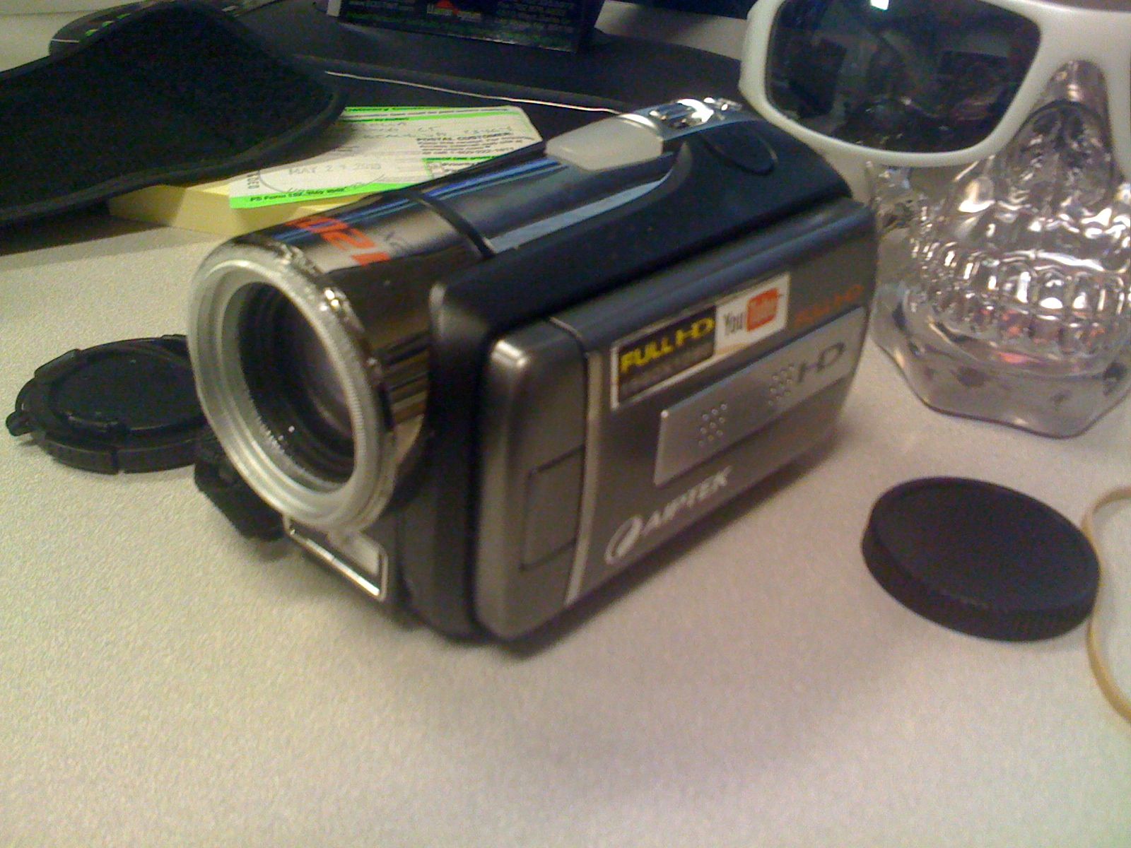 Add a Lens Adapter to Aiptek AHD-H12 Camcorder : 4 Steps - Instructables