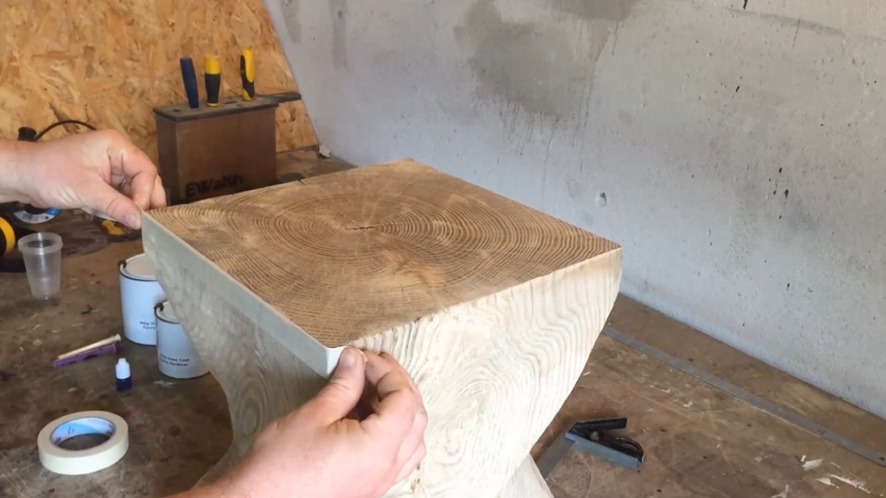 Twisted Stool / End Table : 14 Steps (with Pictures) - Instructables