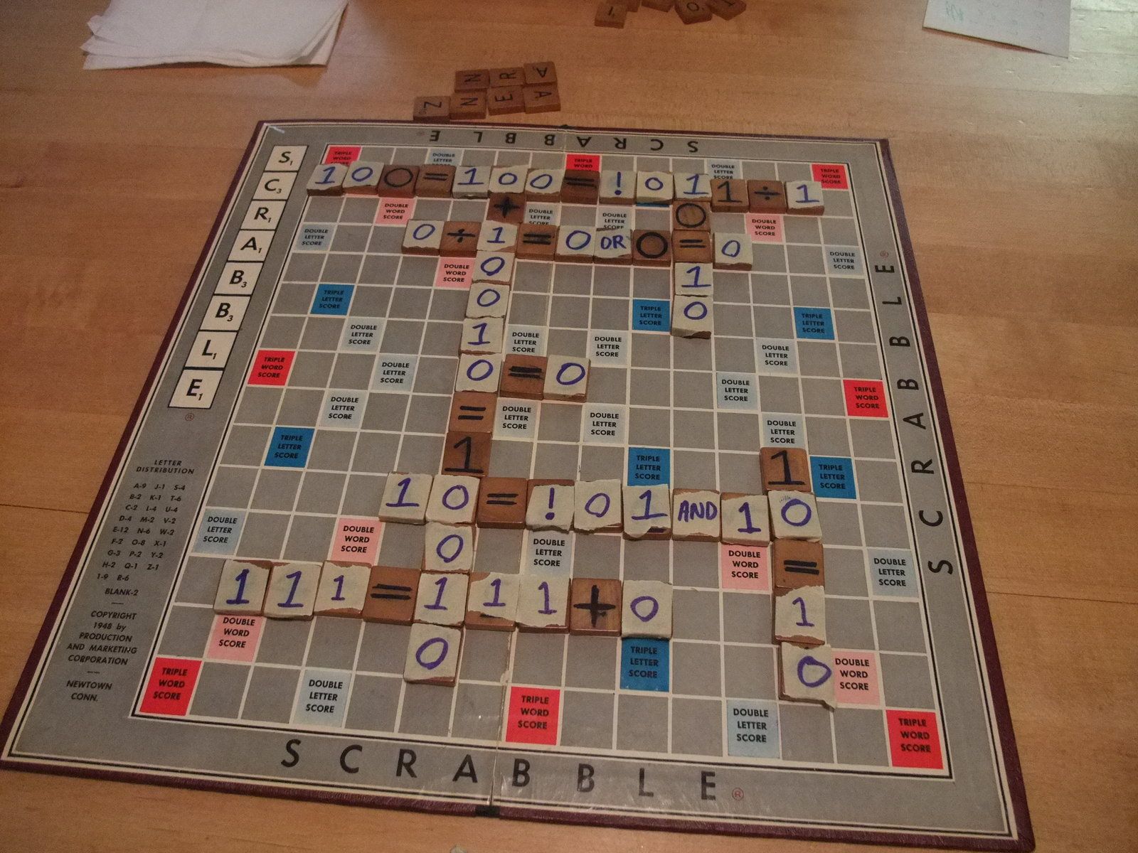 Binary Number Scrabble - the Game : 6 Steps - Instructables