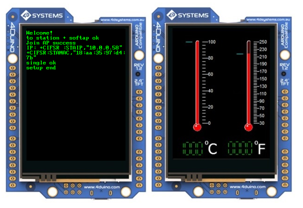 WiFi Temperature Sensor Using 4Duino-24 : 4 Steps (with Pictures) - Instructables