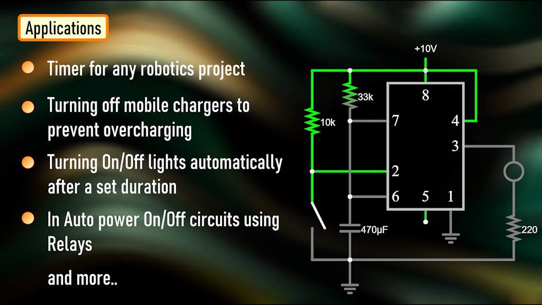 555 Adjustable Delay on Off Timer Circuit : 8 Steps - Instructables