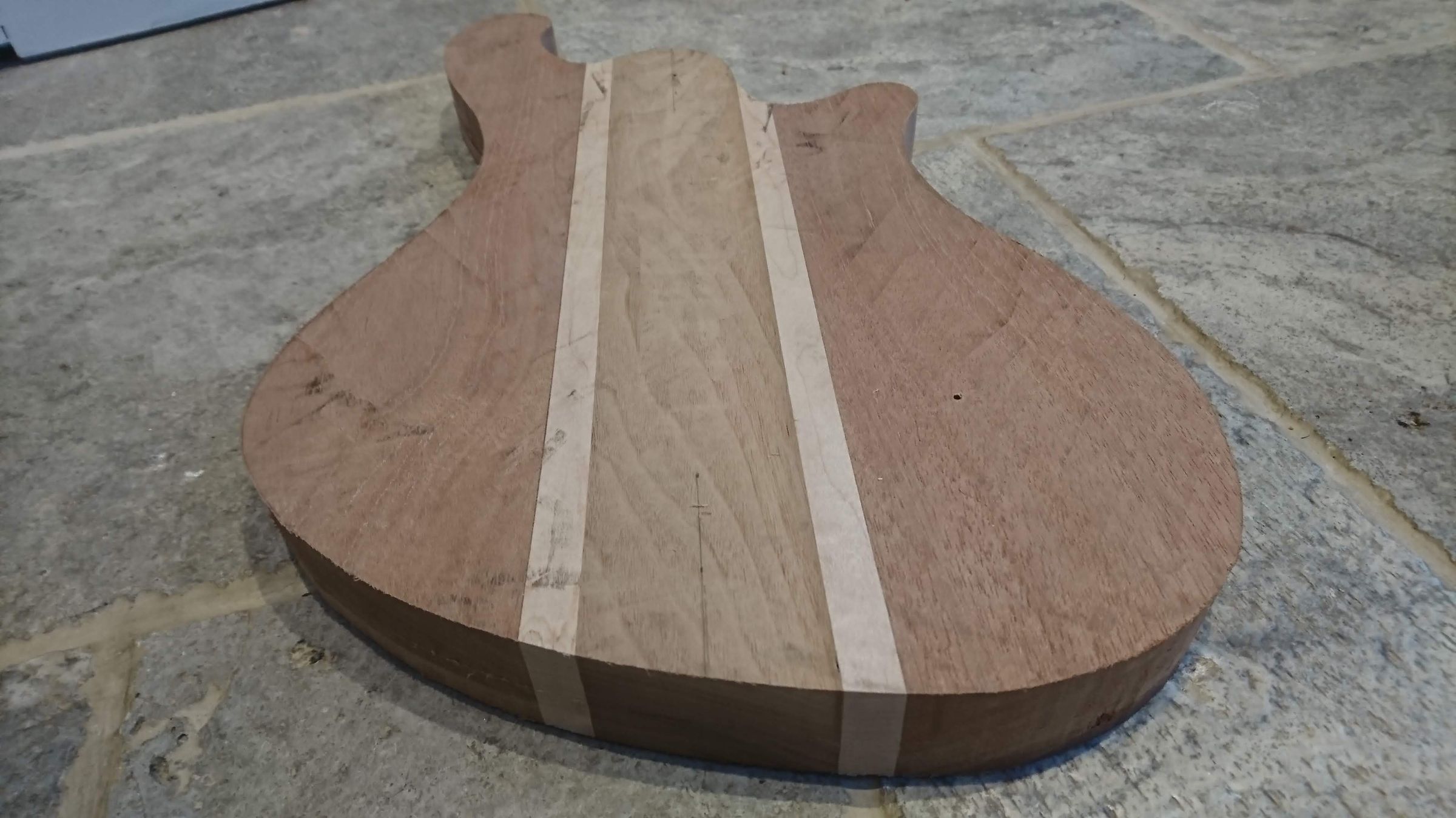 Custom Bass Guitar With Recycled Neck : 34 Steps (with Pictures ...