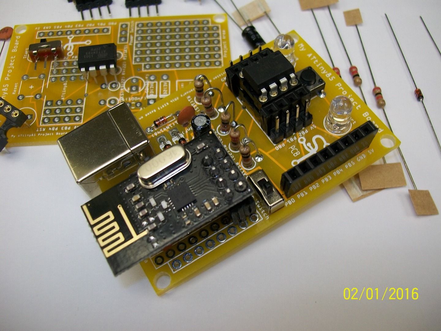 ATtiny V-USB Project Board : 13 Steps - Instructables