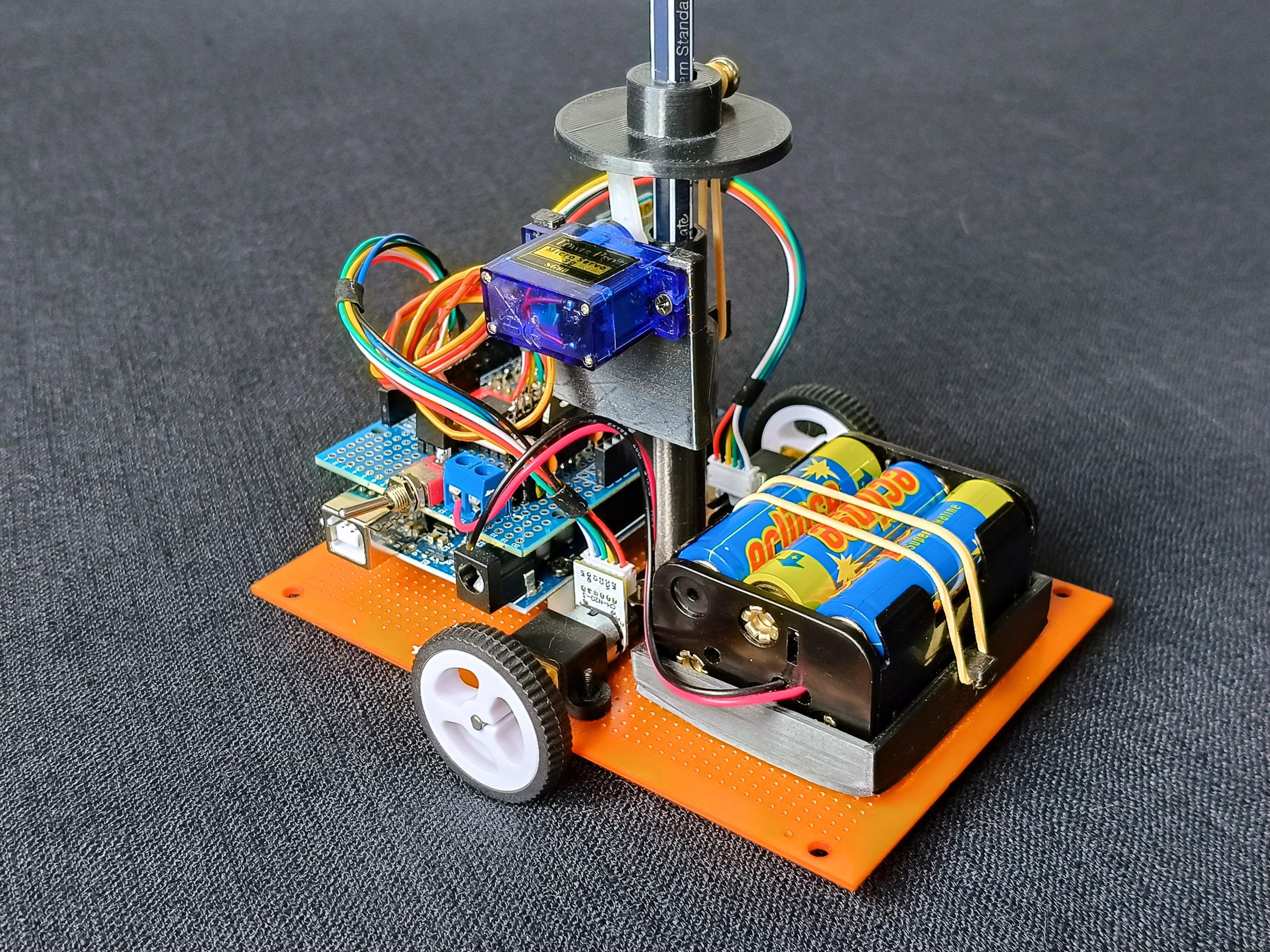 Gyro Controlled Robot Plotter : 12 Steps (with Pictures) - Instructables