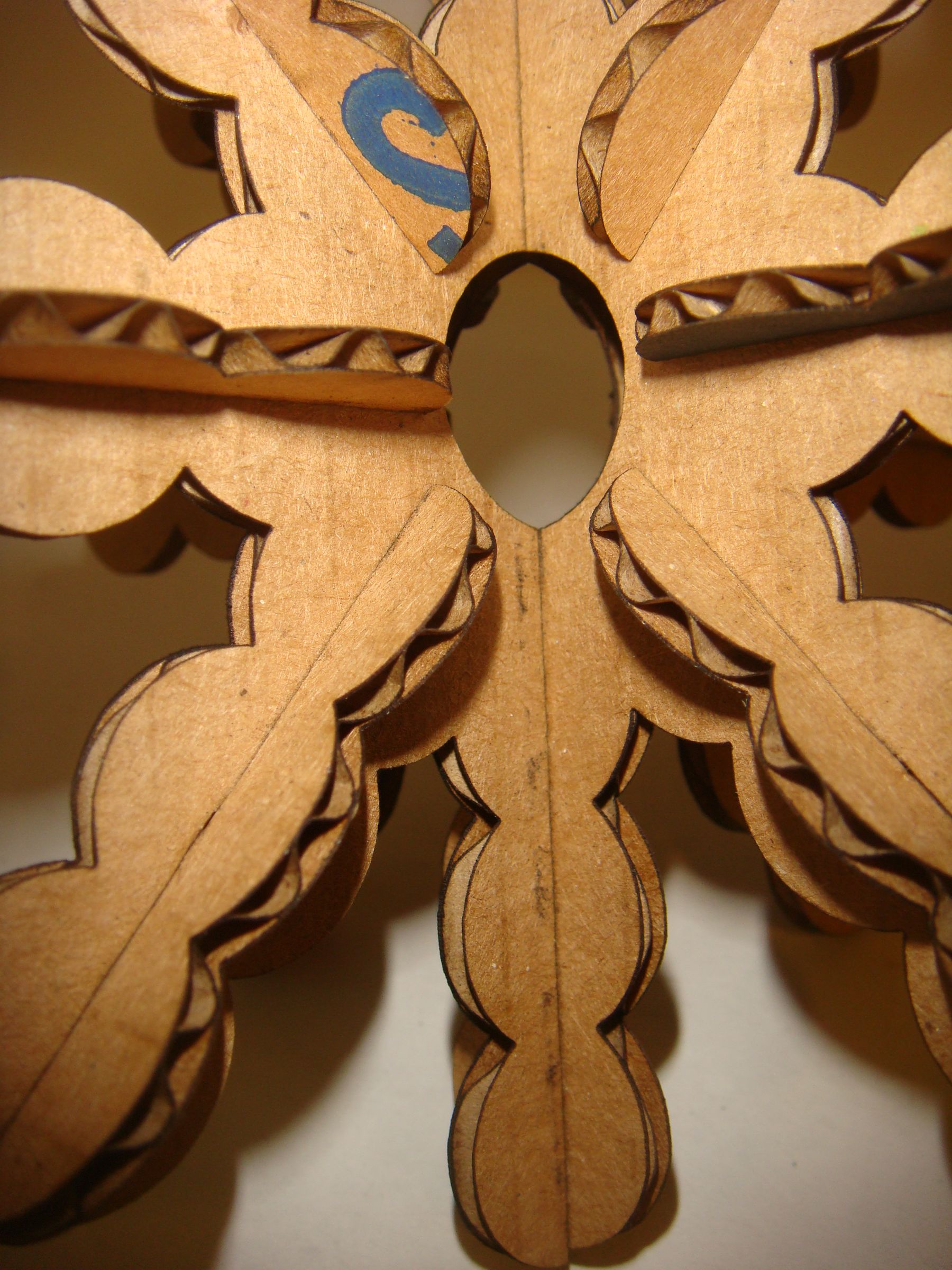 Cardboard Snowflake : 4 Steps - Instructables