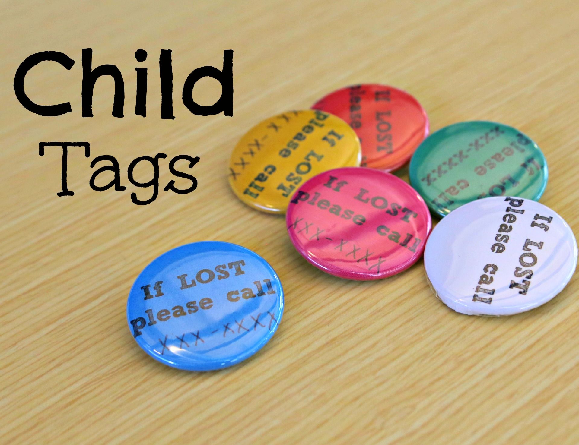 Child Tags : 4 Steps (with Pictures) - Instructables