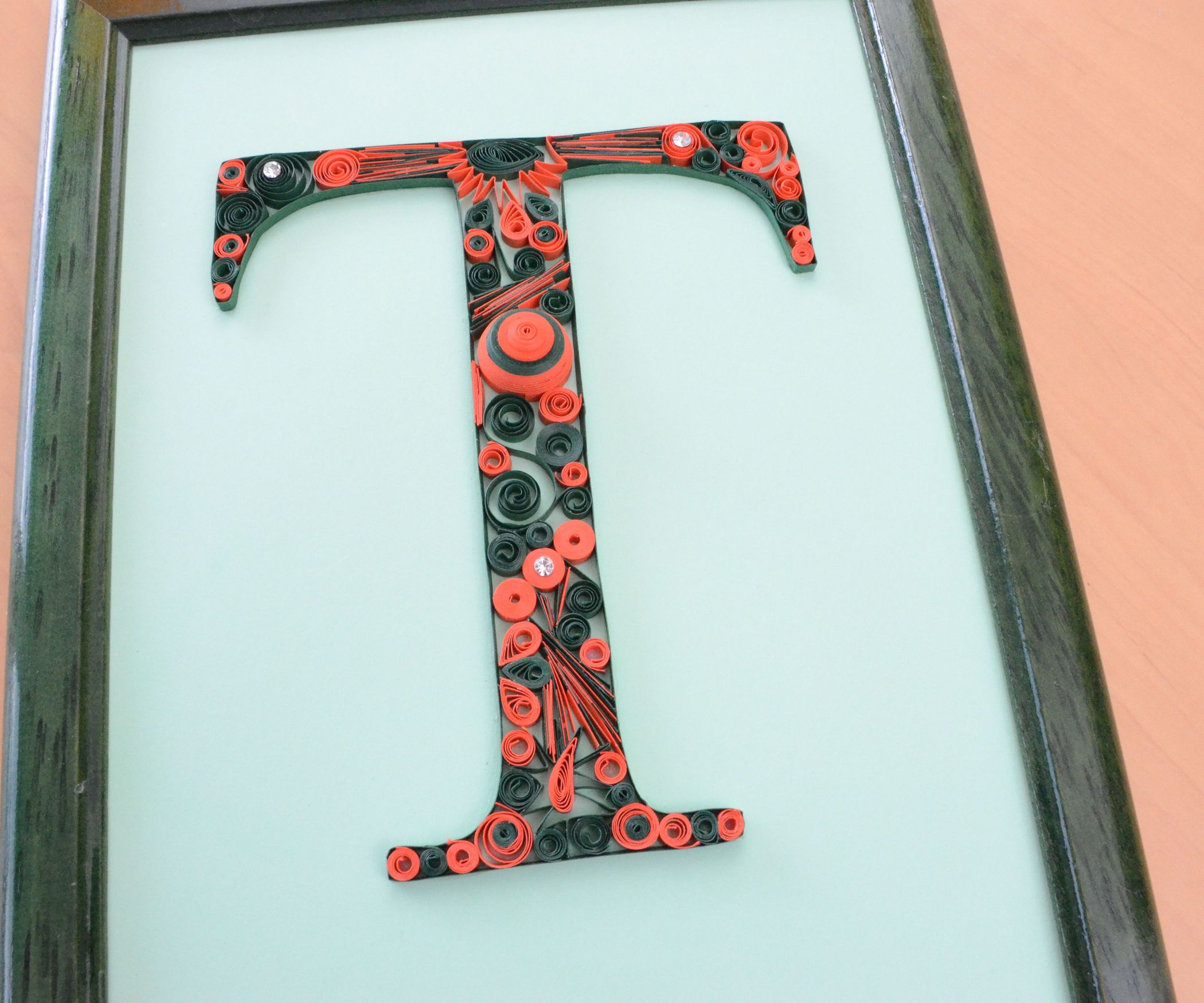 Paper Quilling Letter T - Instructables
