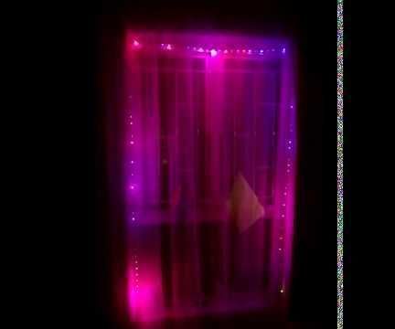 WiFi Controlled Christmas Light Window Decoration : 4 Steps - Instructables