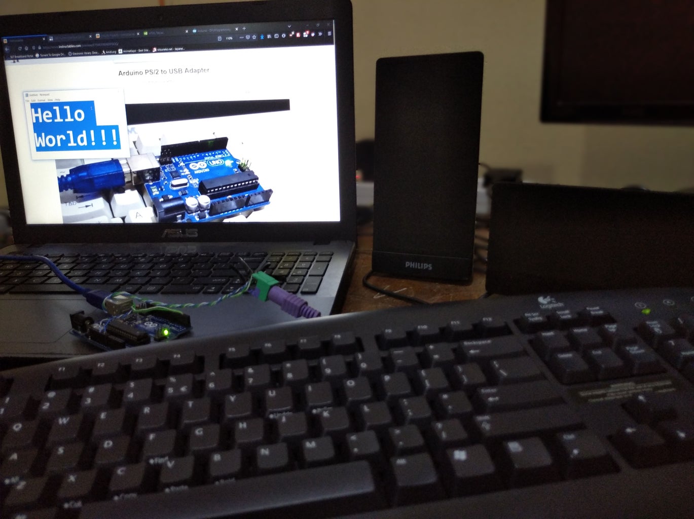 Arduino Ps 2 To Usb Adapter 7 Steps With Pictures Instructables