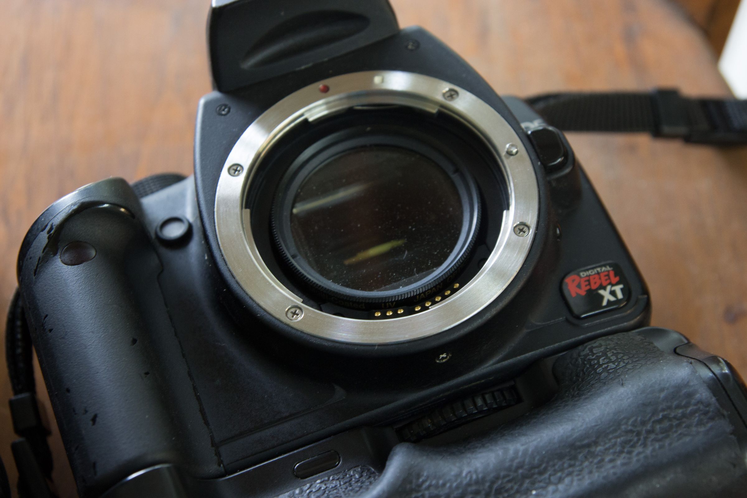 Rokinon 8mm Lens Rear Mounted Filter on a Canon : 3 Steps (with ...