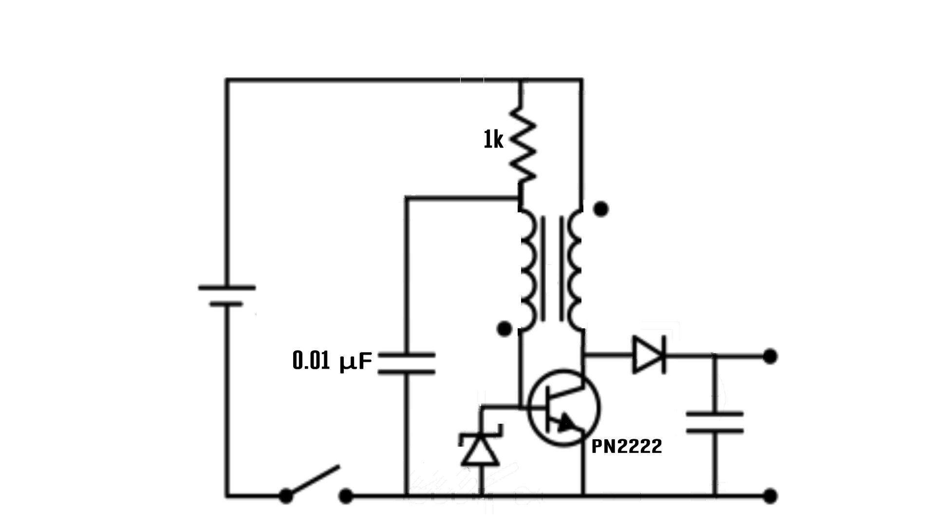 Joule Thief Battery Charger Circuit Diagram 3 Best Joule Thief