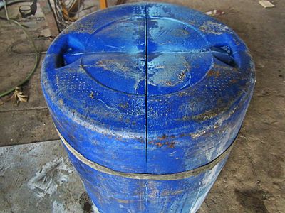Cutting Half Vertically a PVC Drum (fast Method). - Instructables