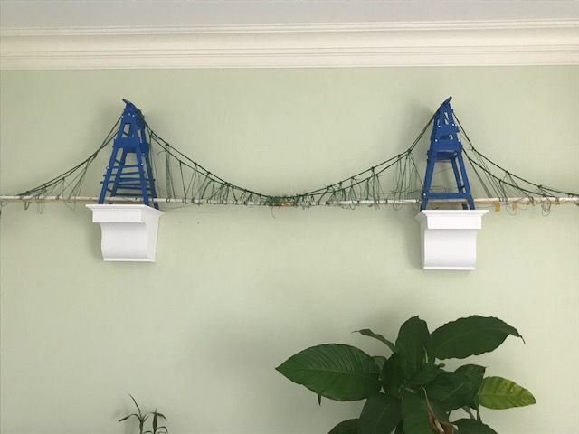 Popsicle Stick Suspension Bridge