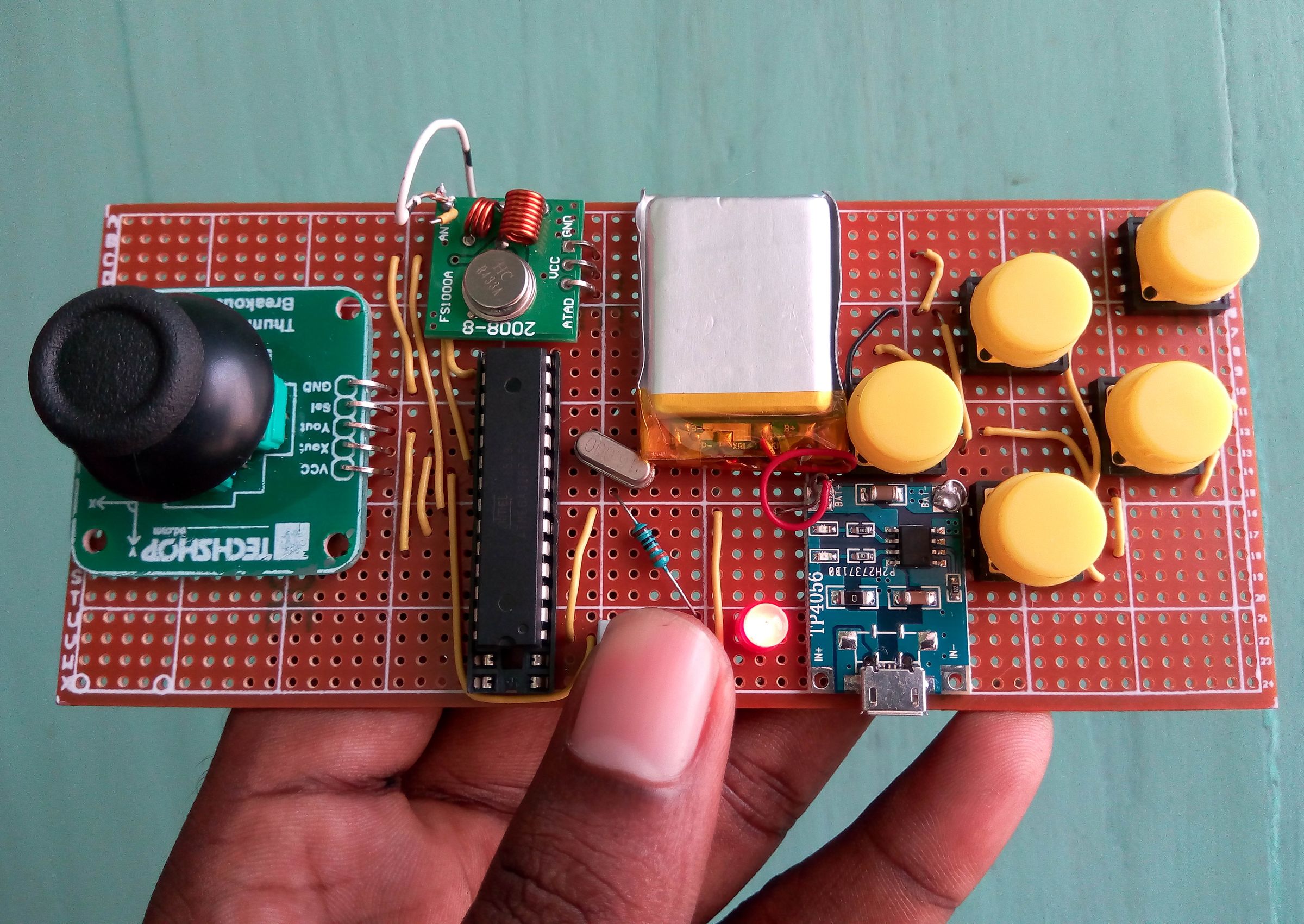 DIY Wireless Joystick (Wireless Gaming) : 11 Steps (with Pictures ...