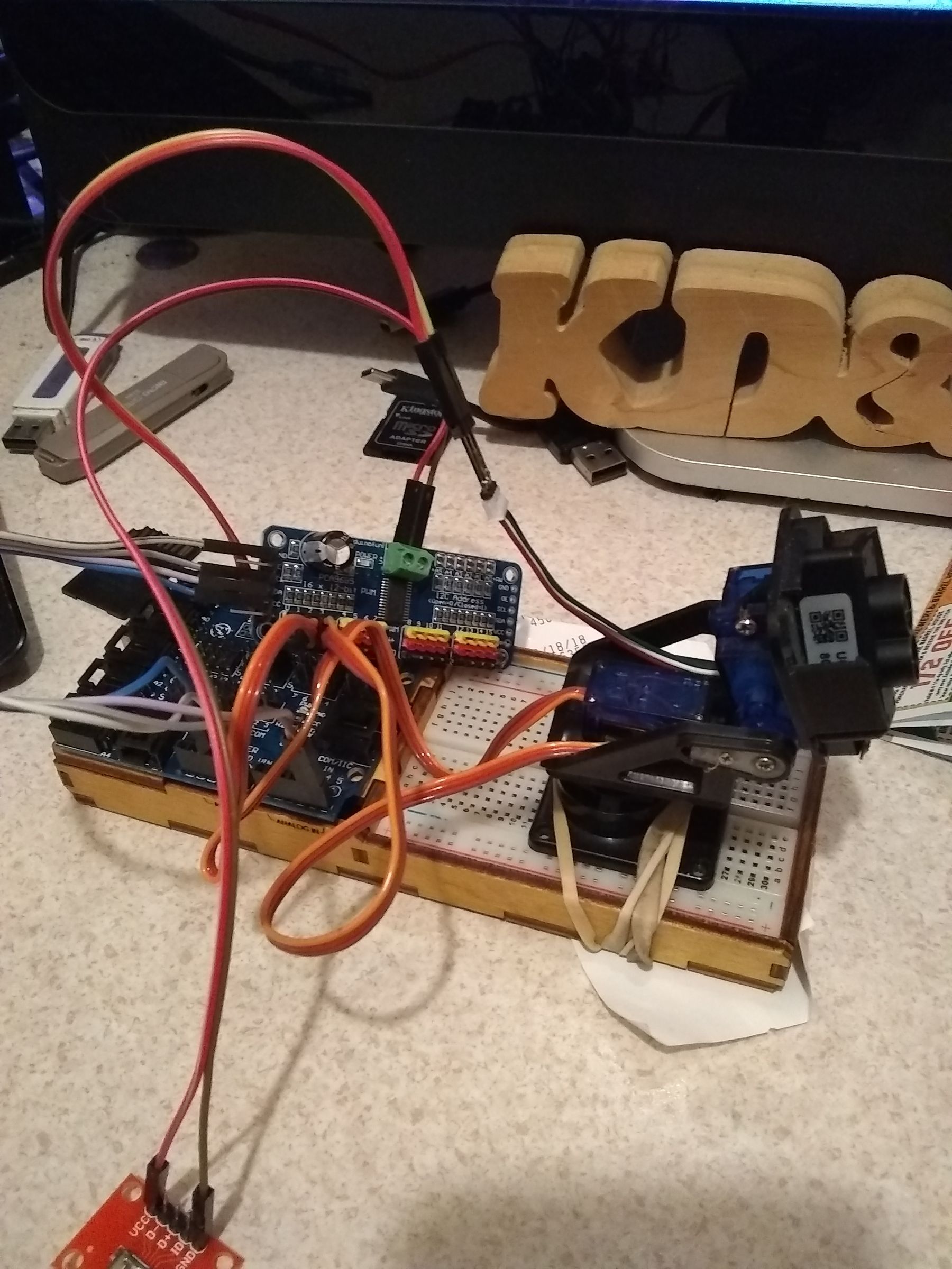 TFMini Lidar Display - Like Radar Only With Light! :-) : 3 Steps ...