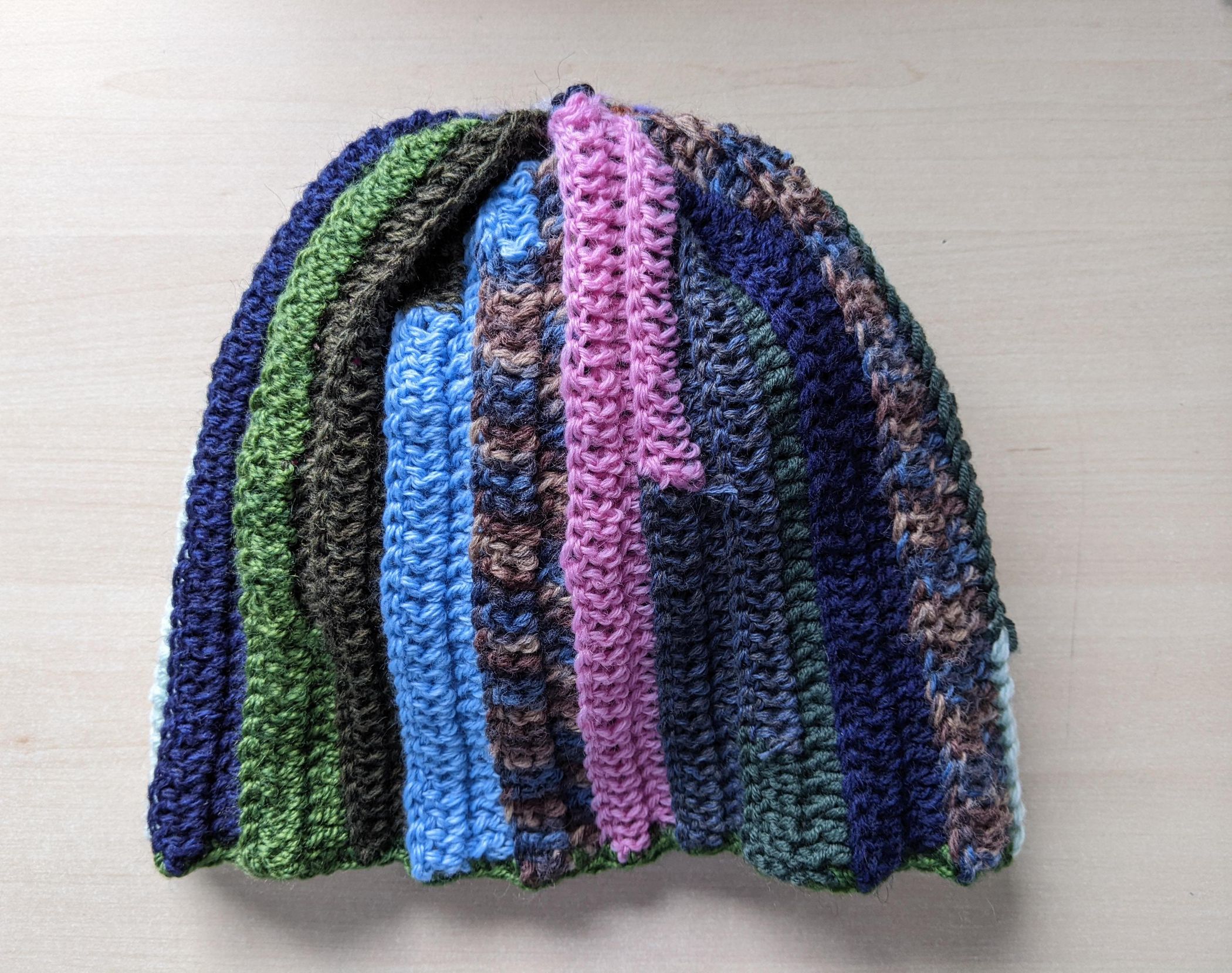 Yarn Scrap Crochet Hat : 8 Steps (with Pictures) - Instructables