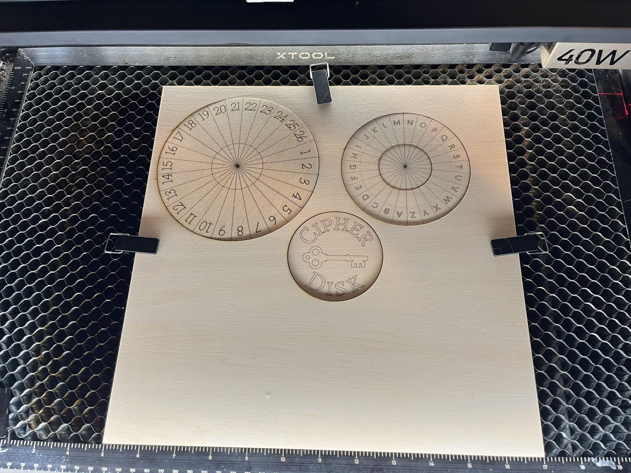Cipher Disk Decoder for Escape Rooms : 6 Steps - Instructables