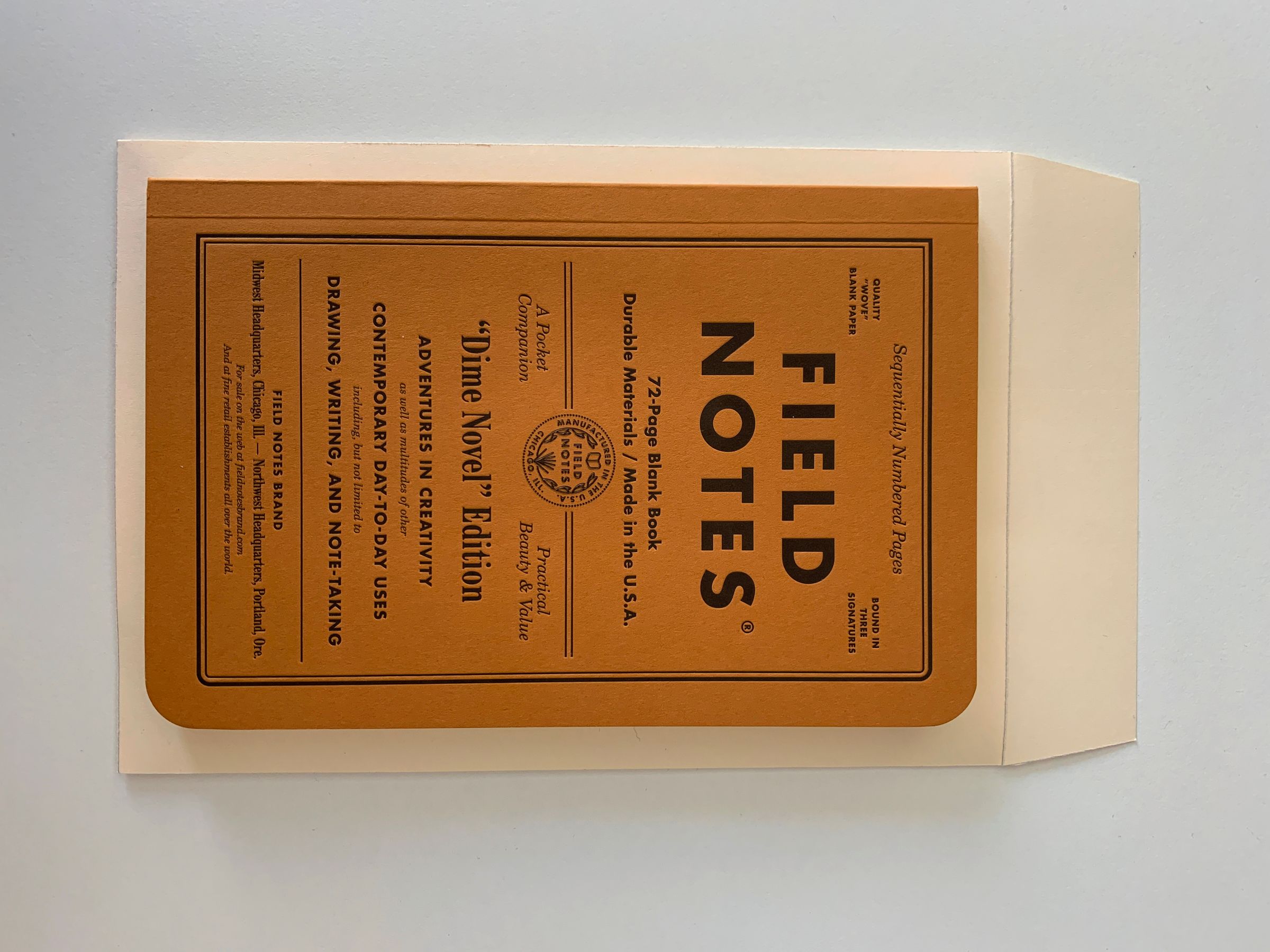 Field Notes Archival Envelopes : 7 Steps (with Pictures) - Instructables