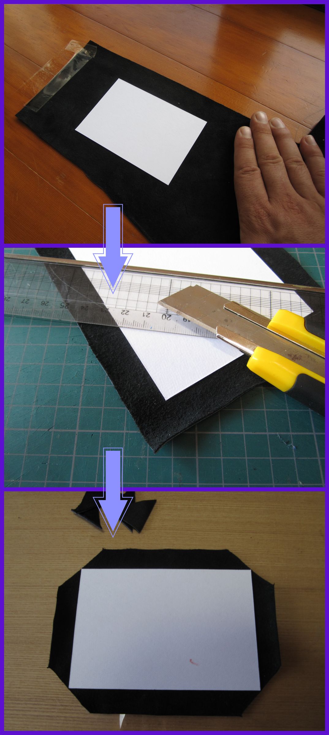 Tri-Fold Picture Frame Gift : 9 Steps (with Pictures) - Instructables
