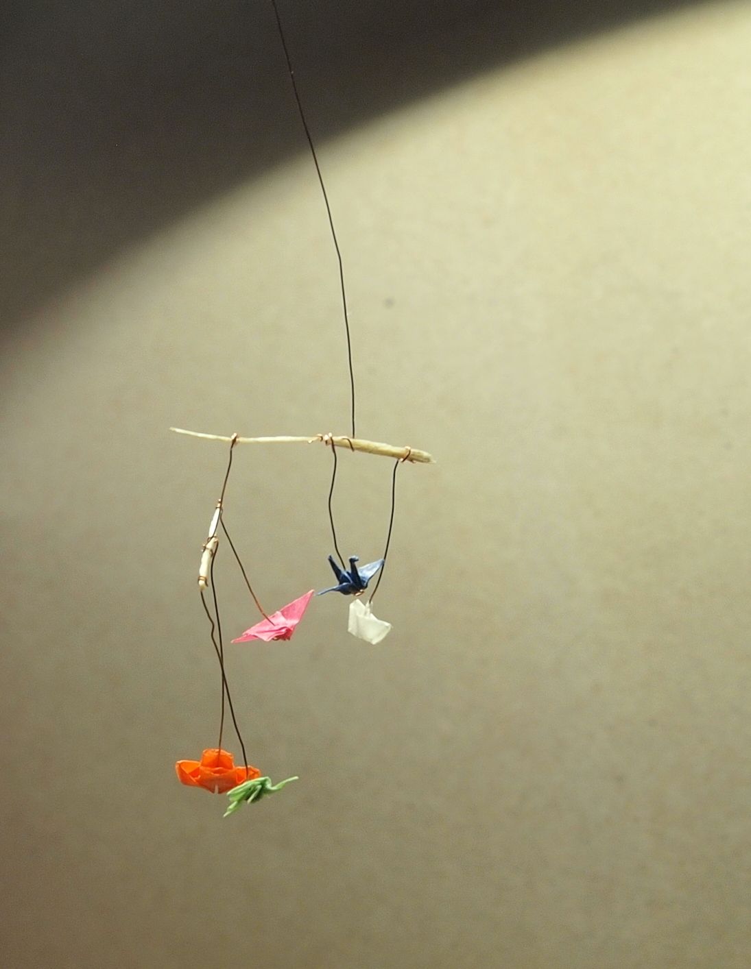 Tiny Origami Mobile : 5 Steps - Instructables