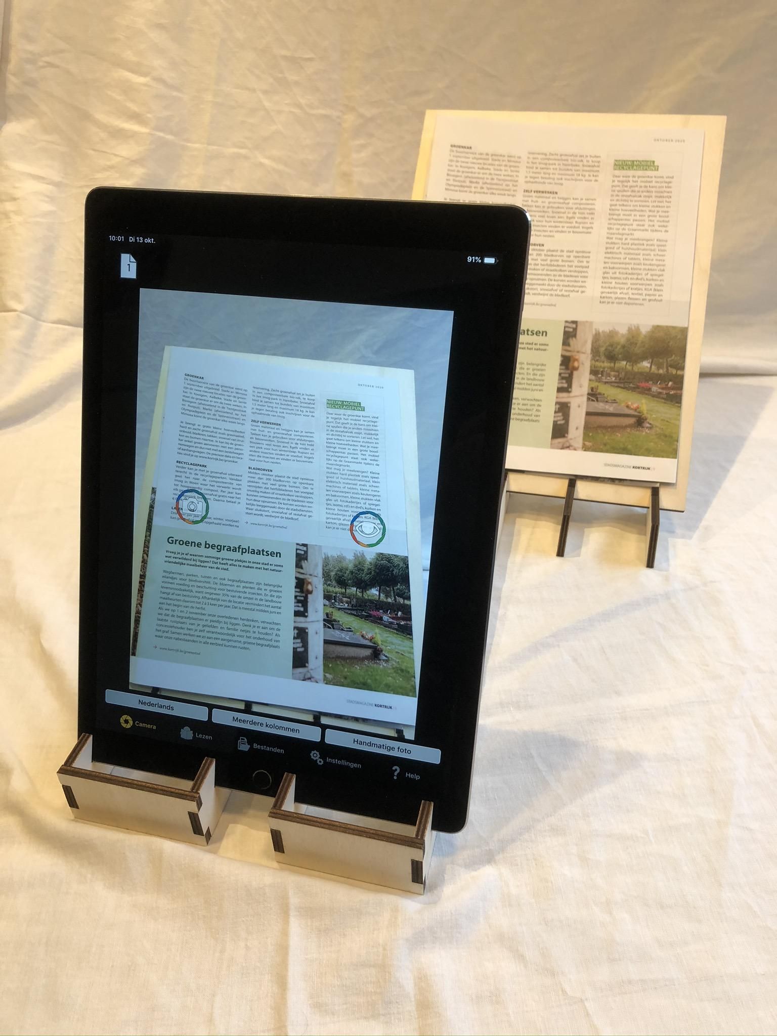 Scanstand-tablet Holder for Ipad Pro 12.9” : 7 Steps (with Pictures ...