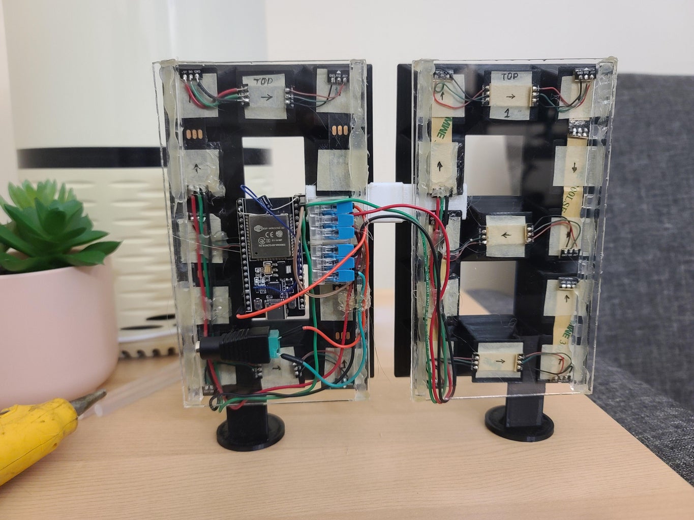 Timeslice A Dual 13 Segment Display Clock 10 Steps With Pictures