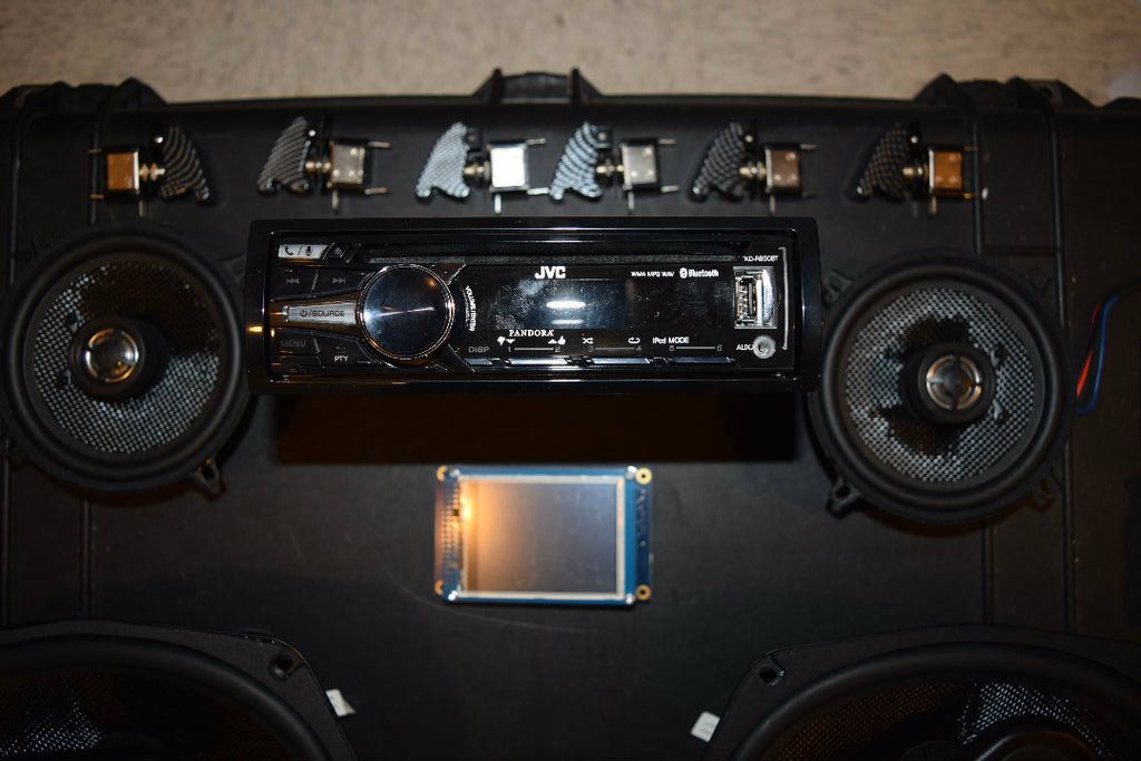 DIY Boombox With Car Stereo Head Unit : 9 Steps - Instructables